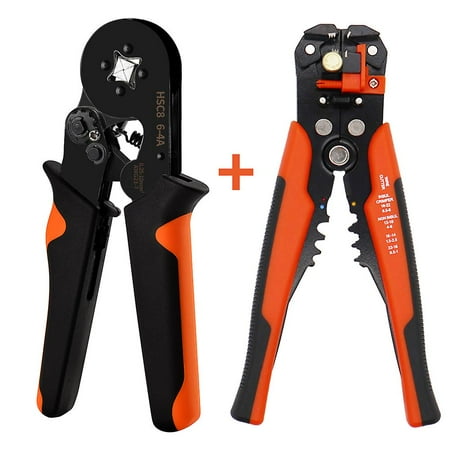 Multi Wire Stripper Crimping Tool Kit Ferrule Cutter Crimper Mini ...