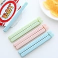 10Pack Packet Sealing Clamps Food Storage Bag Clips Reusable Food Bag ...
