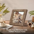 4x4 Picture Frames Set of 6 Rustic Wood Grain Photo Frame for Gallery ...