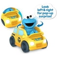 Sesame Street Twist & Pop Wheelies Cookie Monster Vehicle - Walmart.com