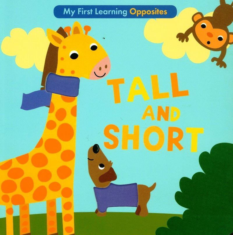 MY FIRST LEARNING: OPPOSITES: TALL & SHORT SANDCASTLE BOOKS | Walmart ...