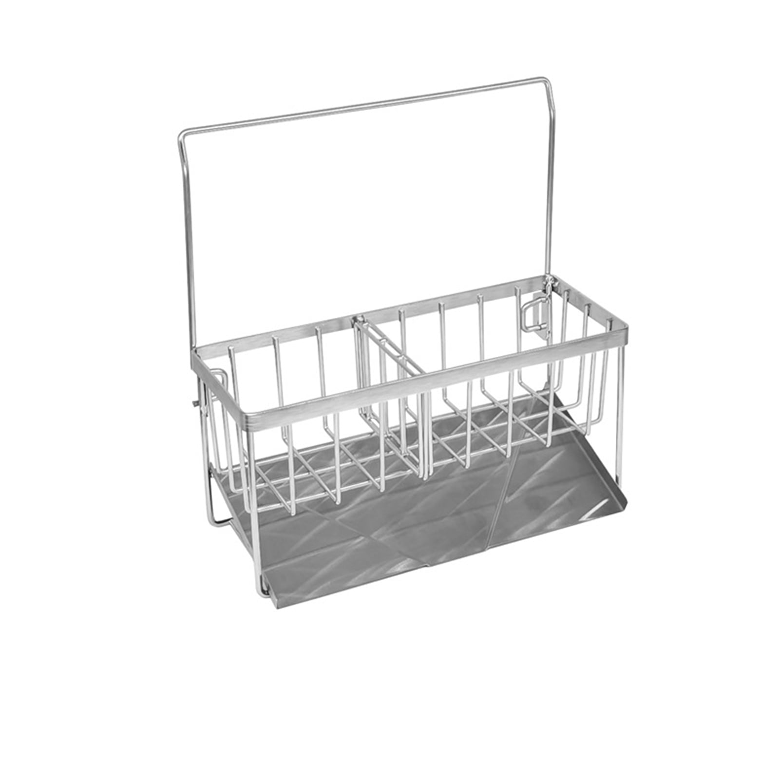 Adjustable Kitchen Counter Storage Shelf with Sloped Design and Multi ...