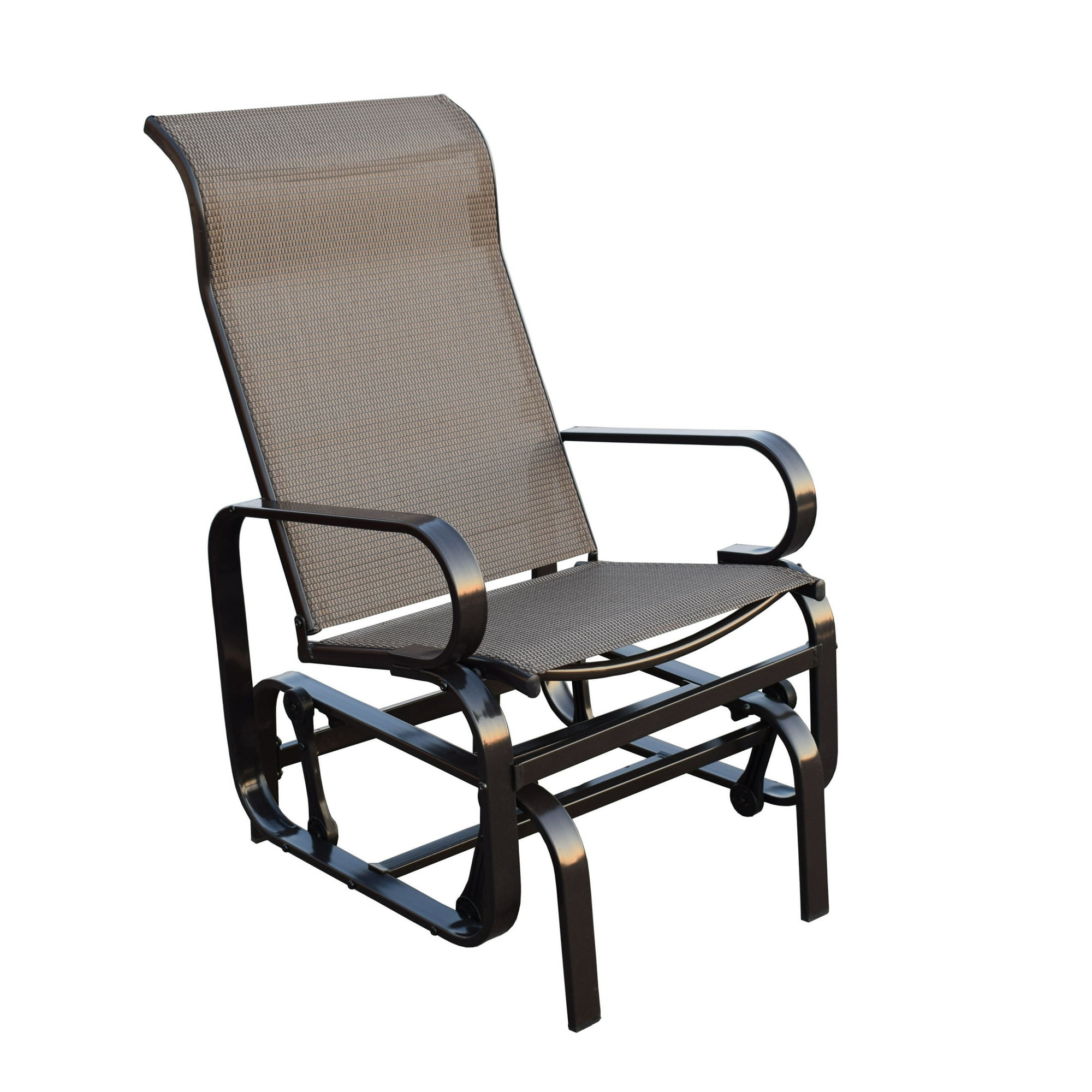 Click here for Sojag 2 X 2 X 3 Ft Dark Brown Belle Steel Glider prices
