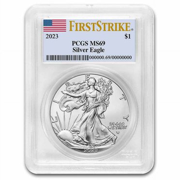 2023 1 oz American Silver Eagle Coin BU - Walmart.com