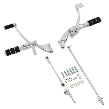 Kuryakyn Riot Black Shift Linkage for Sportster Models w/Forward ...