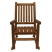 Leigh Country TX 93615 Char-Log Adult Wood Outdoor Rocker with Star ...