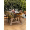 54x80 Inch Outdoor Tablecloth with Umbrella Hole Zipper Rectangle Farm ...