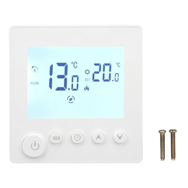 LLC Digital Thermostat LCD Display Timing Programmable Temperature ...