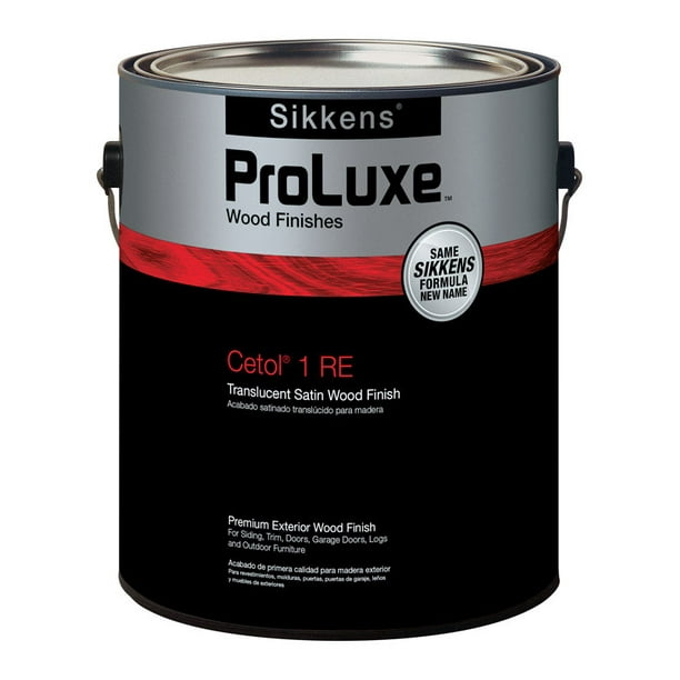 Sikkens ProLuxe Cetol 1 RE Transparent Satin Butternut Oil-Based Wood ... Sikkens ProLuxe Cetol 1 RE Transparent Satin Butternut Oil-Based Wood ...