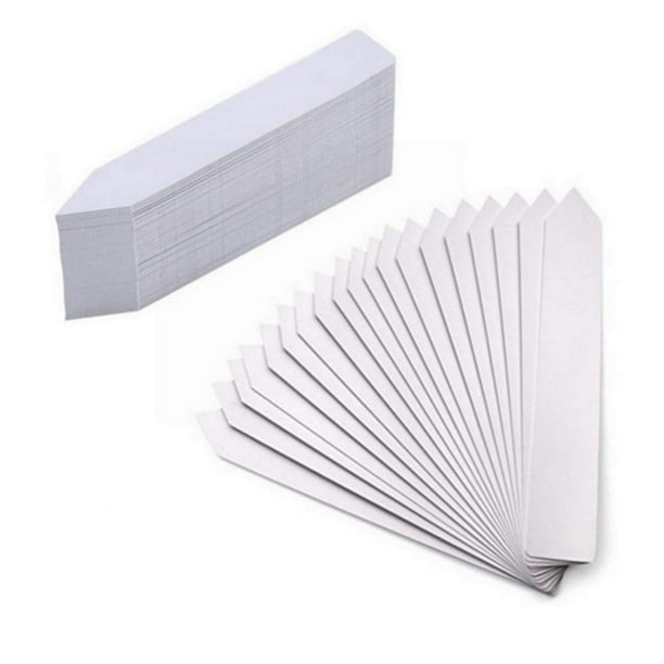 Ruiboury 100piece White Nursery Garden Stake Tags Innovative Plant ...
