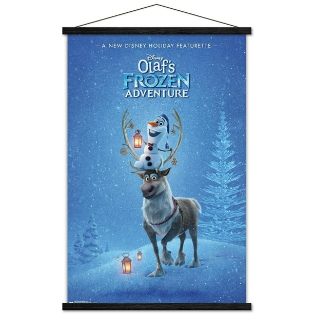 Disney Frozen: Olaf's Frozen Adventure - Teaser One Sheet Wall Poster ...