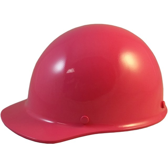 MSA SkullGuard Fiberglass Hard Hat- Cap Style With Staz On Suspension ...