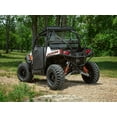 SuperATV HD Rear UTV Windshield for 2008|2014 Polaris RZR 800 (See ...