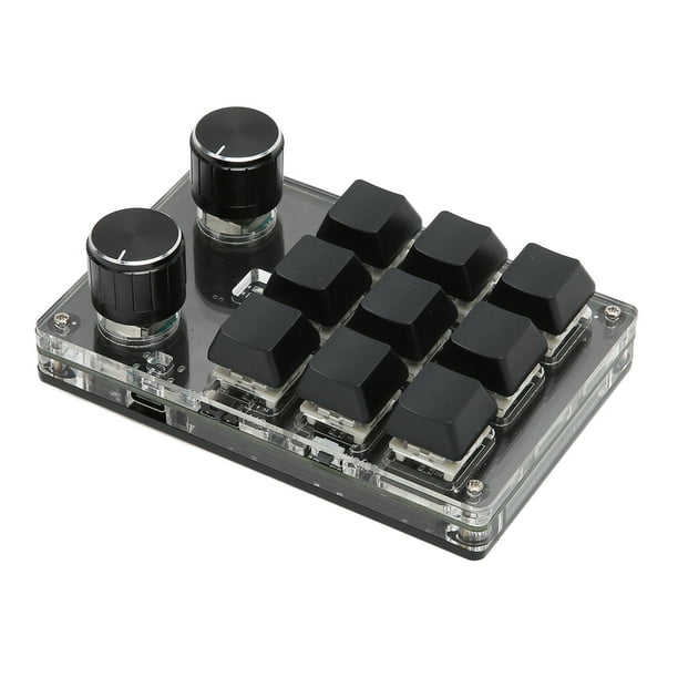 Teclado programable, teclado mecánico para juegos, teclado OSU de 9 ...