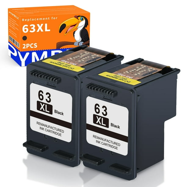 63 Ink Cartridges for HP 63XL Black Ink Cartridges Printer Ink HP 63 ...