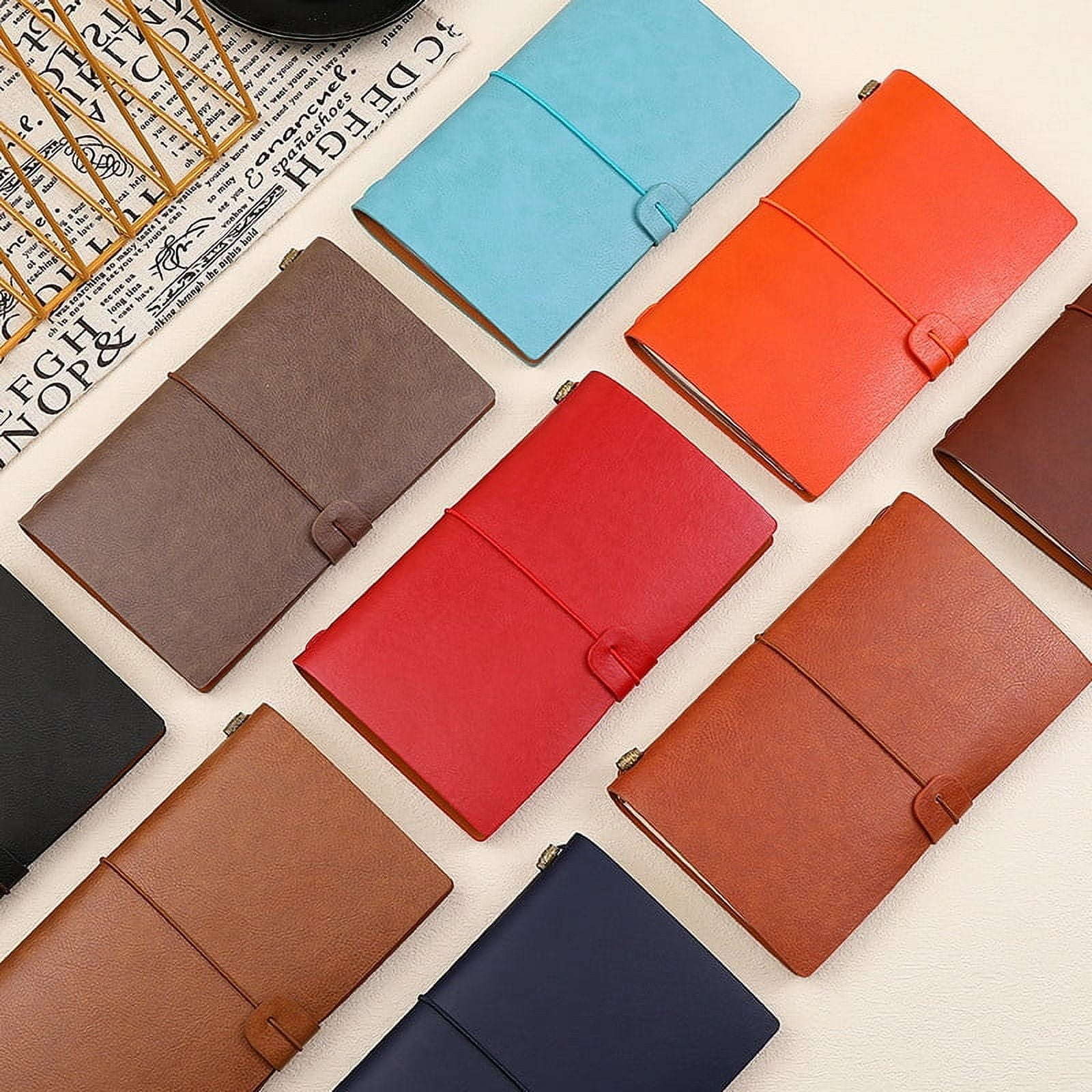 Libreta de notas creativa de estilo retro para viajes, cuaderno de ...