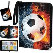 Soccer Trading Card Holder Case Binder Album Kit with 10 Pages Included ...