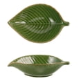 Ceramic Leaf Bird Feeder Water Dispenser, Garden Decor, Multi ...