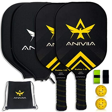 Aniviia Pickleball Paddle Racket Set of 2 - USAPA Approved | JAPAN ...