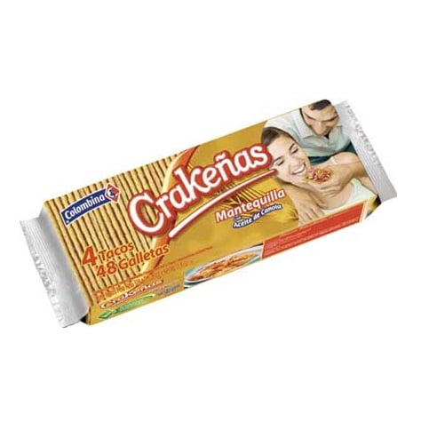 Colombina Crakenas Mantequilla, Saltine Crackers, 11.4 oz - Walmart.com