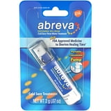Abreva Cold Sore/Fever Blister Treatment Cream Pump 0.07 oz HSA/FSA ...