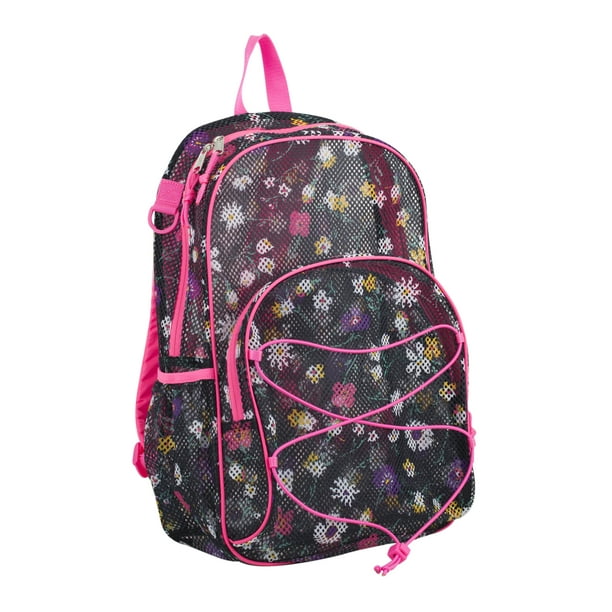 Eastsport Unisex Mesh Bungee Backpack with Padded Shoulder Straps ...