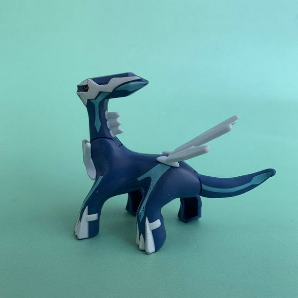 Figura de acción Pokemon Dialga Kawaii 10 cm PVC zhangmengya LED ...
