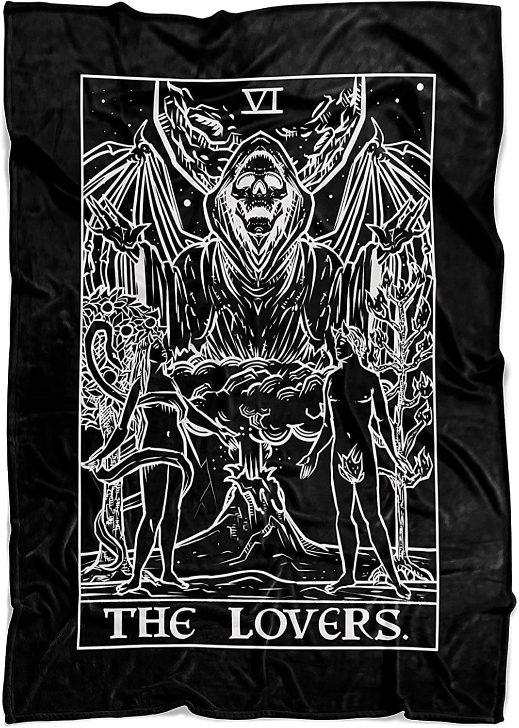 The Ghoulish Garb The Lovers Tarot Card Terror Tarot Shadow Edition ...