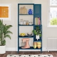 Mr. Kate Annie Metal Bookcase, Deep Ocean Blue - Walmart.com