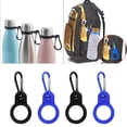 4 Pcs Silicone Water Bottle Buckle with Carabiner Belt Clip Secure ...