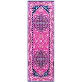 SAFAVIEH Bellagio BLG541C Handmade Pink / Navy Rug - Walmart.com