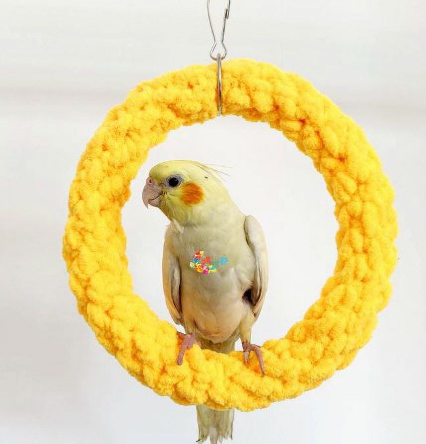 Cotton rope bird swing Bird Swing Parrot Standing Swing Cotton Rope ...