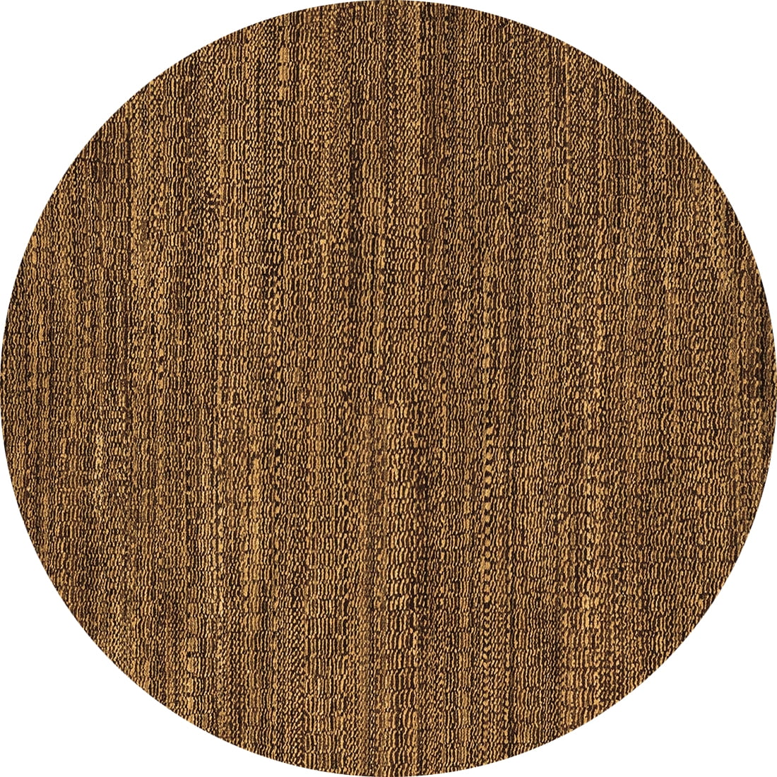Ahgly Company Indoor Round Abstract Brown Modern Area Rugs, 6' Round ...