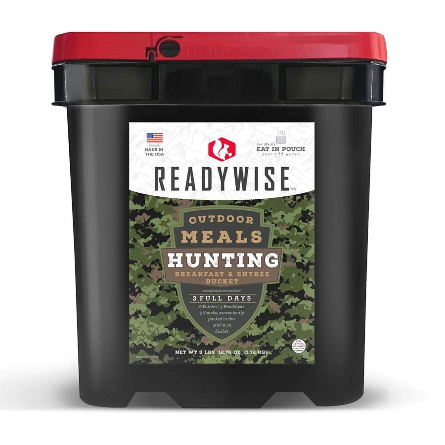 ReadyWise Outdoor Hunting Bucket Cook-in-Pouch Meals - Walmart.com