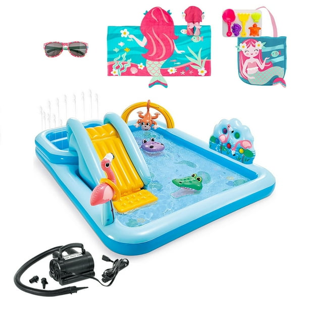 Aventis Kids Jungle Adventure Inflatable Play Center Fun in the Sun ...