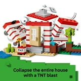 LEGO Minecraft The TNT Jungle House Kids Toy for Pretend Play ...
