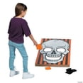 OTC Halloween Skull Bean Bag Toss Game Set, Wood, Orange/Black, 7 ...