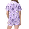 BJUTIR Girls Pajamas Set Easter Egg Painted Homewear Outfit Set Short ...