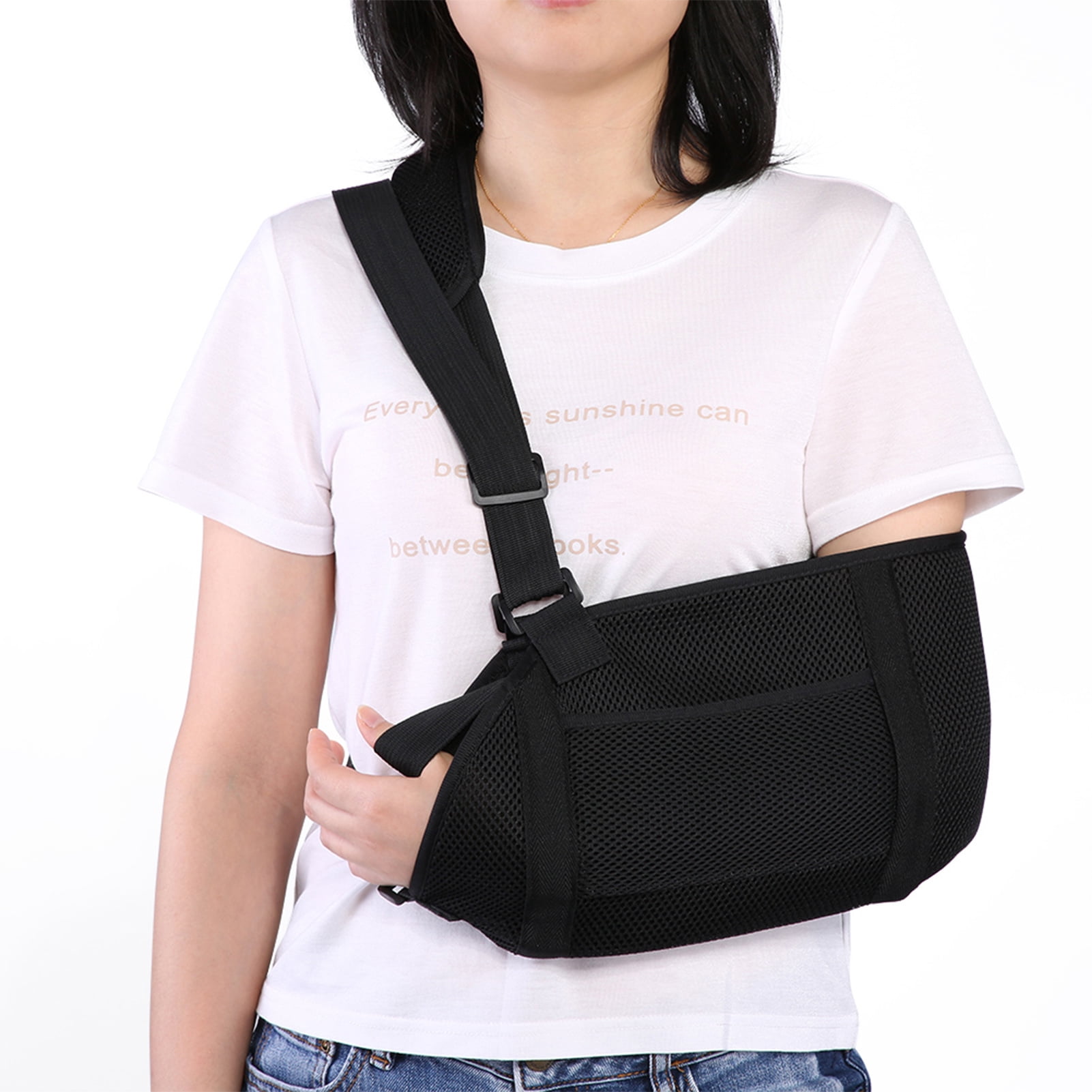 Arm Sling,Children's Mesh Breathable Shoulder And Neck Forearm Harness ...