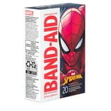 Band-Aid Adhesive Bandages, Marvel Spiderman, Assorted Sizes 20 ct ...