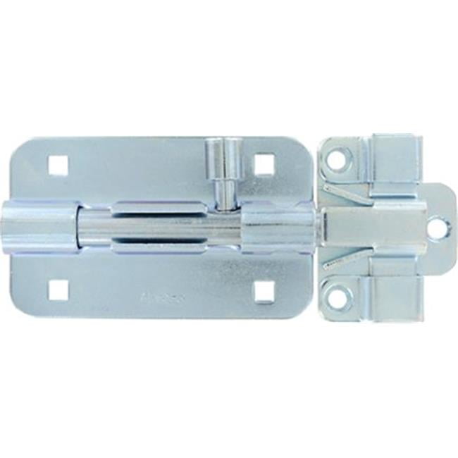 AjustLock 5" Zinc Barrel Bolt, Extra Heavy Duty Lock - Walmart.com
