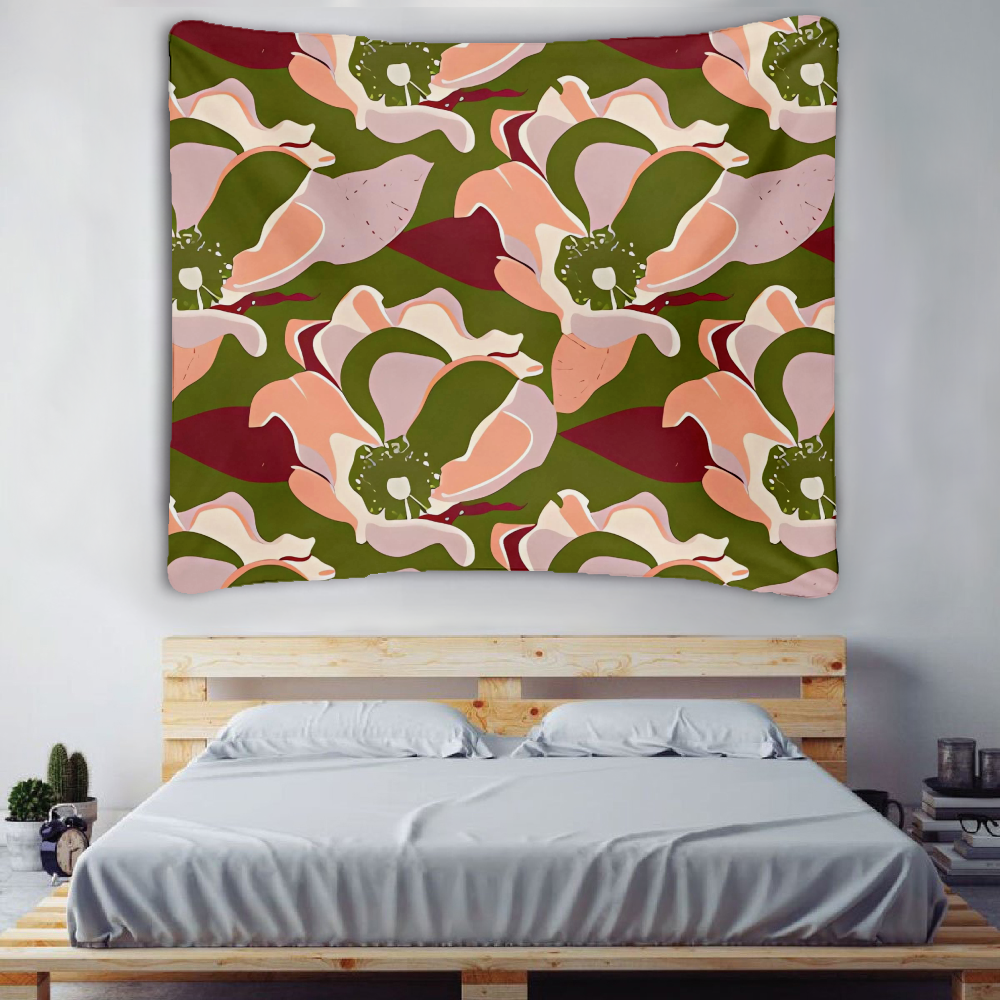 Tapestry Prevalent Interesting Cartoons Paint Background Hanging Cloth ...