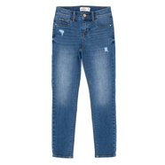 Jordache Girls Destructed Denim Overall, Sizes 4-18 & Plus - Walmart.com