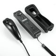 Luxmo Black Wireless Wii Remote Controller and Nunchuck for Wii/Wii U ... Luxmo Black Wireless Wii Remote Controller and Nunchuck for Wii/Wii U ...