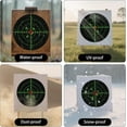 6" Shooting Targets Splatter Target Stickers, 100 Pcs/roll Self ...