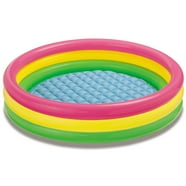 Summer Waves® 59" Plastic Wading Kiddie Pool - Pink - Walmart.com