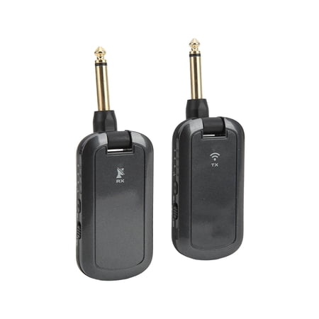 Guitars Transmitter Receiver, 2.4GHz Guitar Wireless System 8h ...