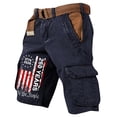 Casual Summer Board Shorts with Large Side Pockets and Belt Loops ...