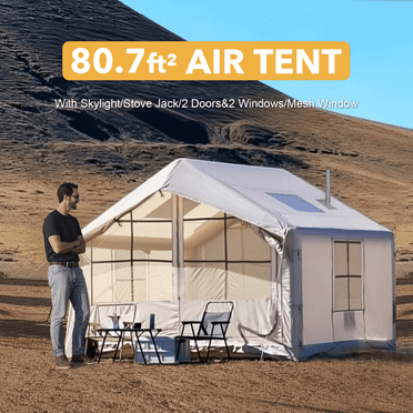 Lilypelle Inflatable Tents with Canopy , Blow Up Tent with Hand Pump ...