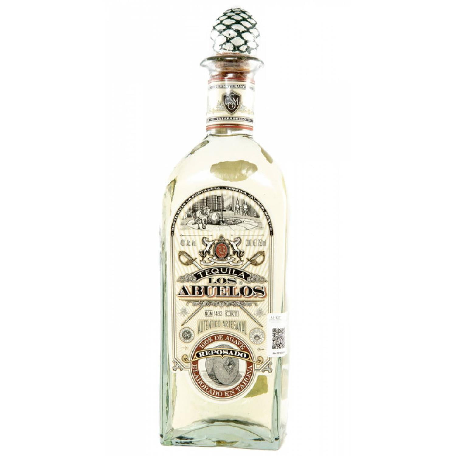 Tequila Los Abuelos Reposado 750 ml Pack de 2 | Bodega Aurrera en línea